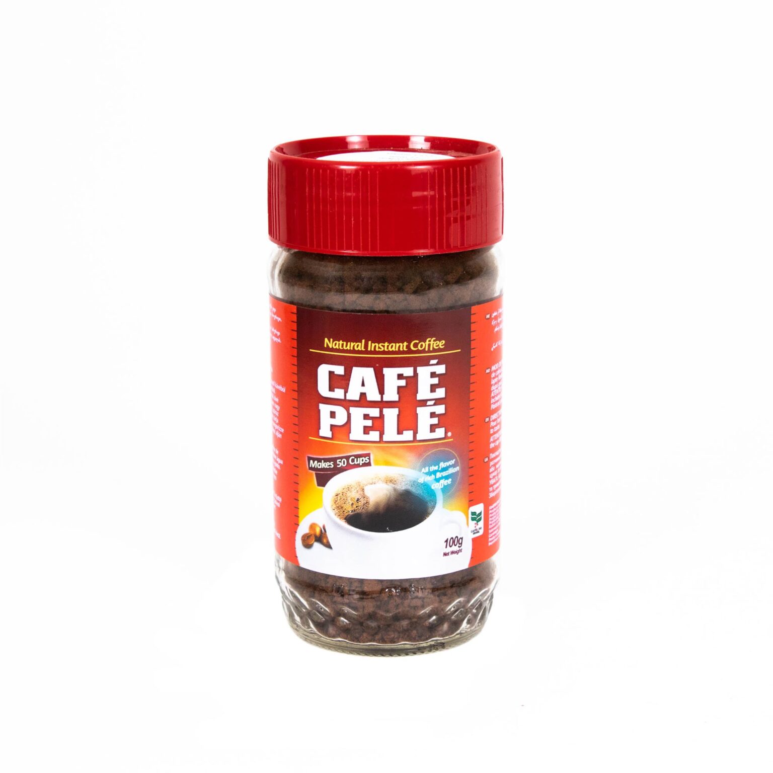 Cafe Soluble Pele Frasco Vidrio 100G – Grupo Panal