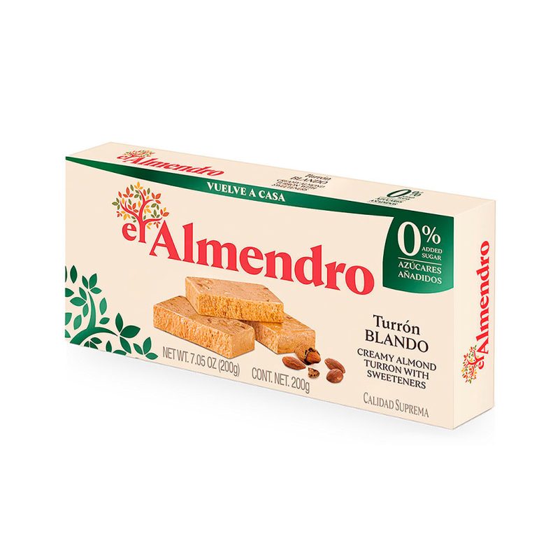 Turrón Blando Sin Azúcar El Almendro - Grupo Panal