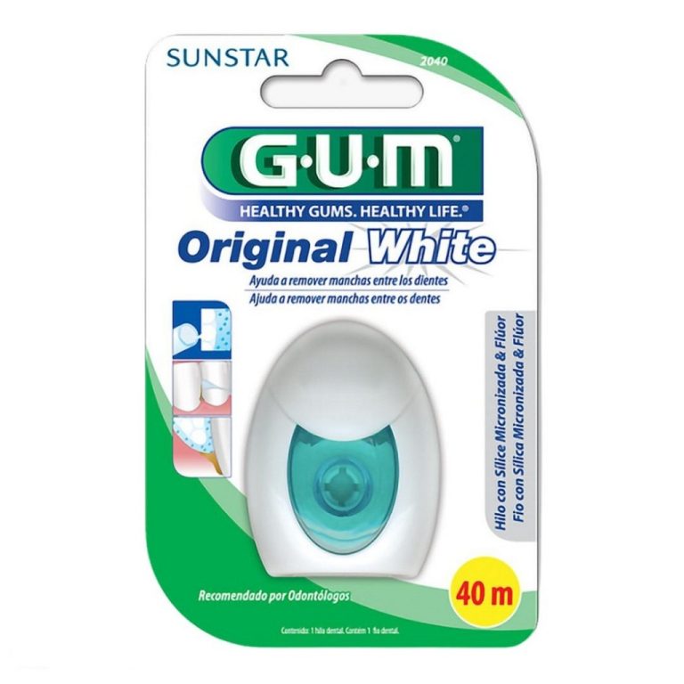 Original White Hilo Dental Con Blanqueador GUM 2040 - Grupo Panal