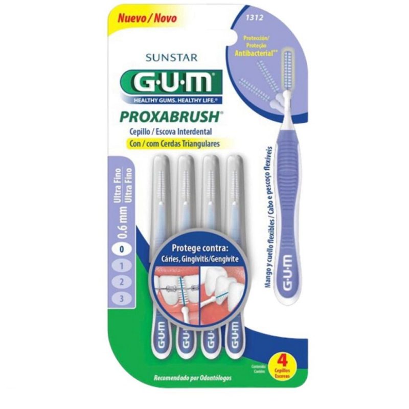 Proxabrush cepillo interdental cilíndrico GUM 1312 – Grupo Panal